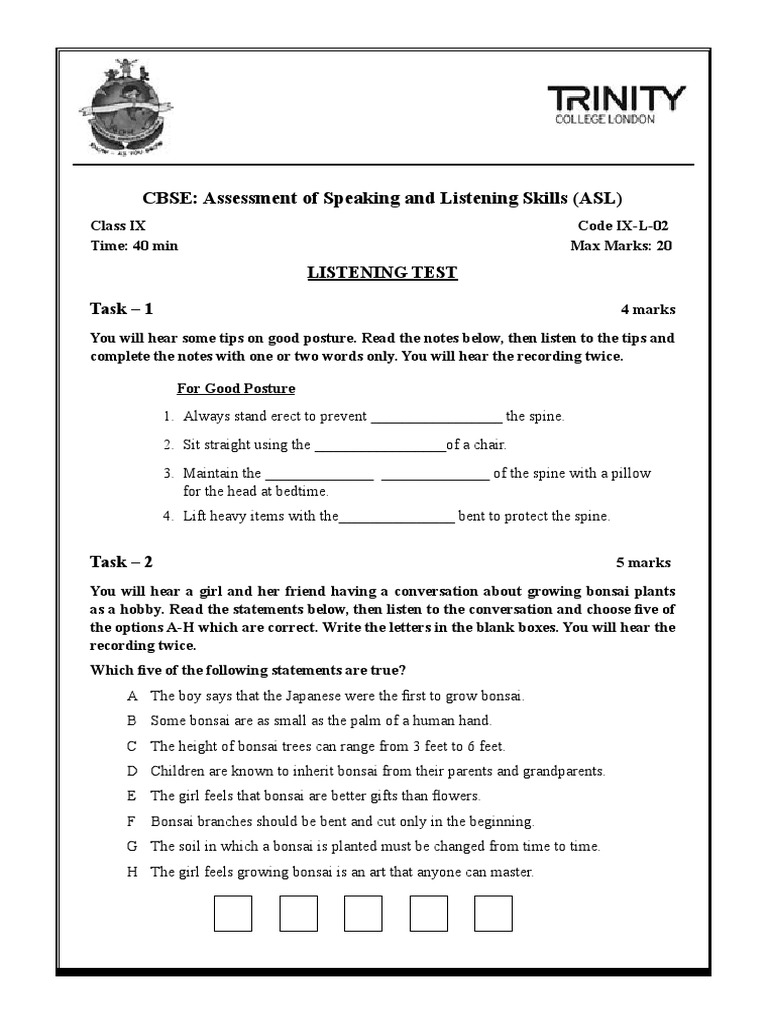 Class - IX-L-02 Worksheet | PDF