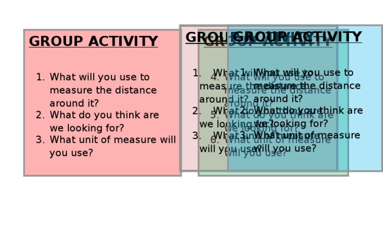 Group Activity on Measurement Techniques | PDF