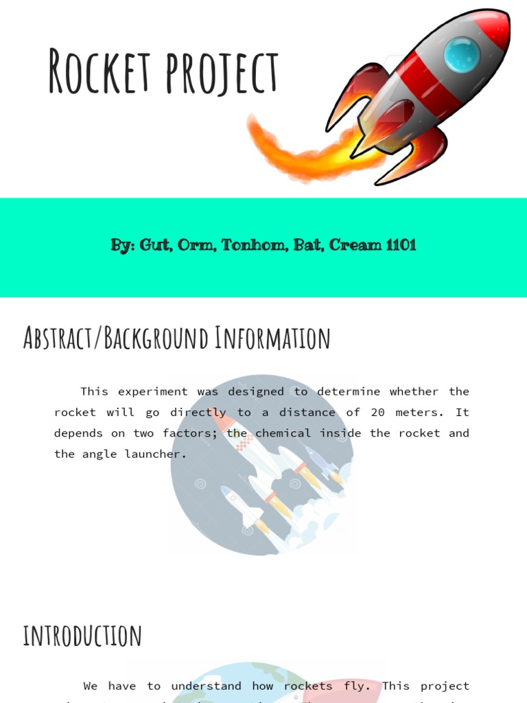Rocket Presentation | PDF | Rocket | Force
