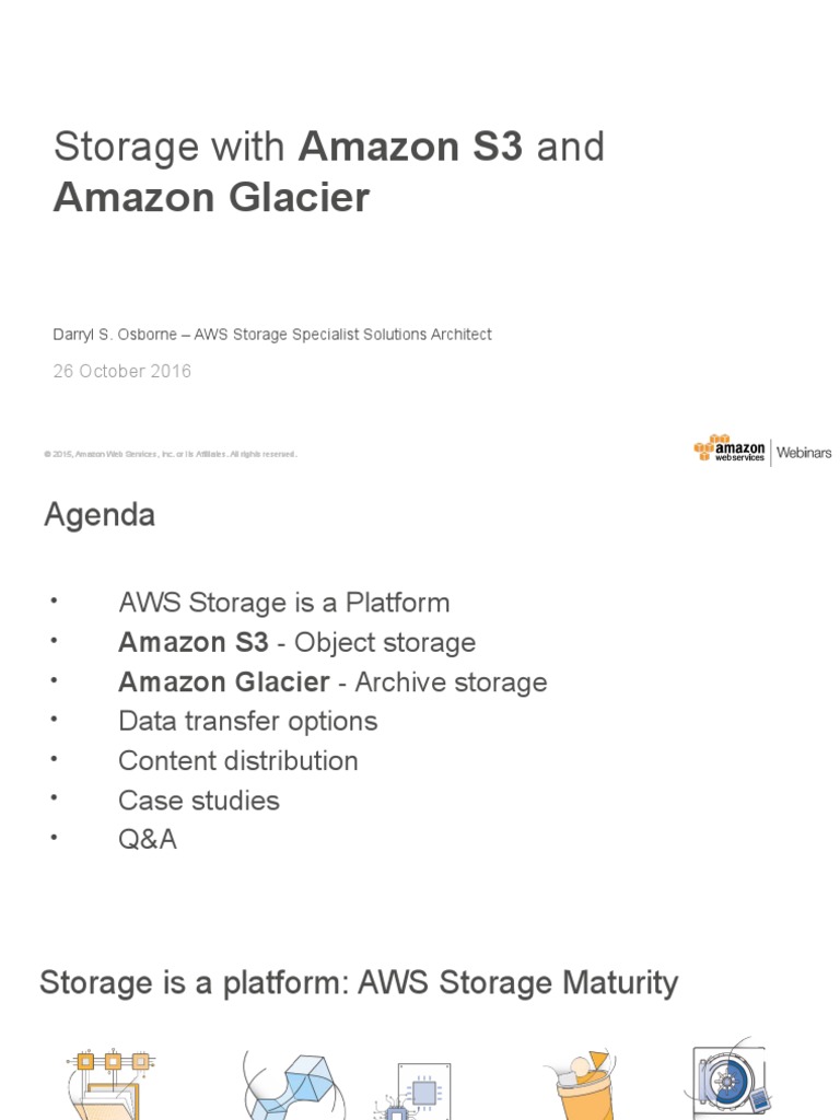 Amazon S3 Presentation | PDF | Computer Data Storage | Computer ...