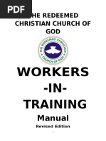 RCCG - Workers in Training Manual | PDF