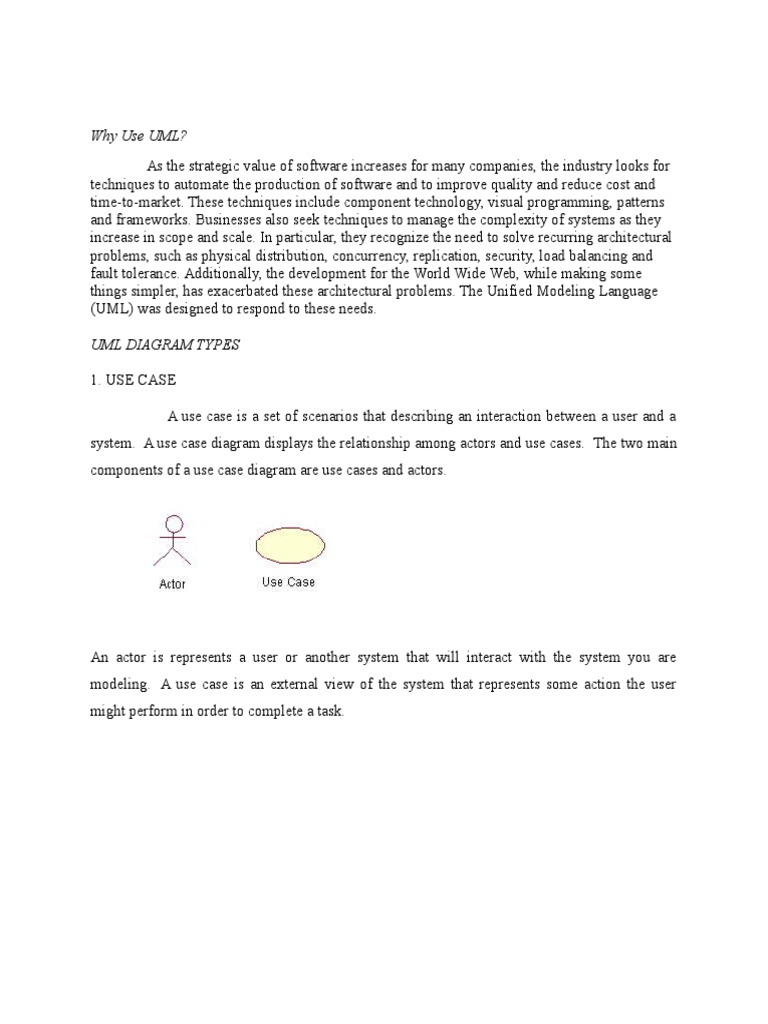 Uml Diagrams | PDF | Use Case | Unified Modeling Language