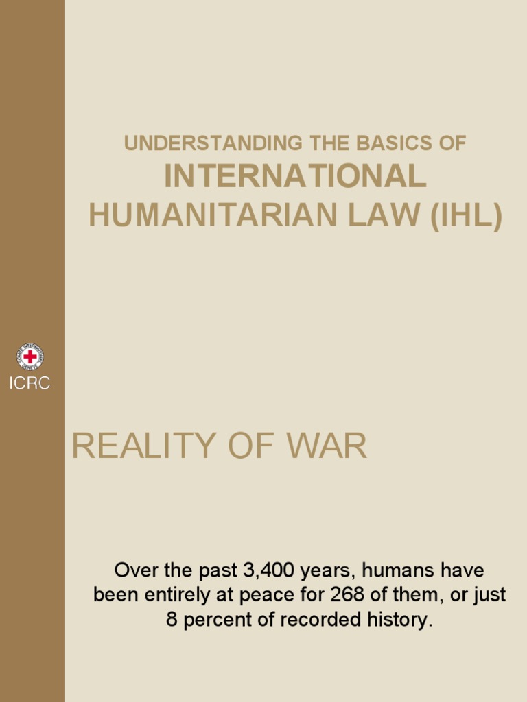 Fundamental Principles of IHL Explained | PDF | International ...