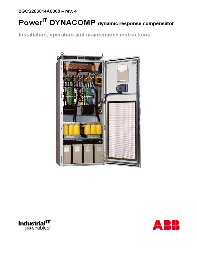 2GCS203014A0060 - Dynacomp Manual PDF | PDF | Capacitor | Power Supply