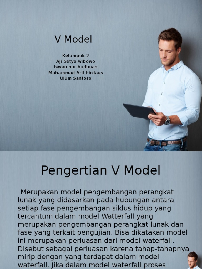 V Model: Panduan Pengembangan SW | PDF