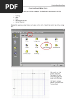 Course Modules: Autodesk Inventor Sheet Metal Design | PDF