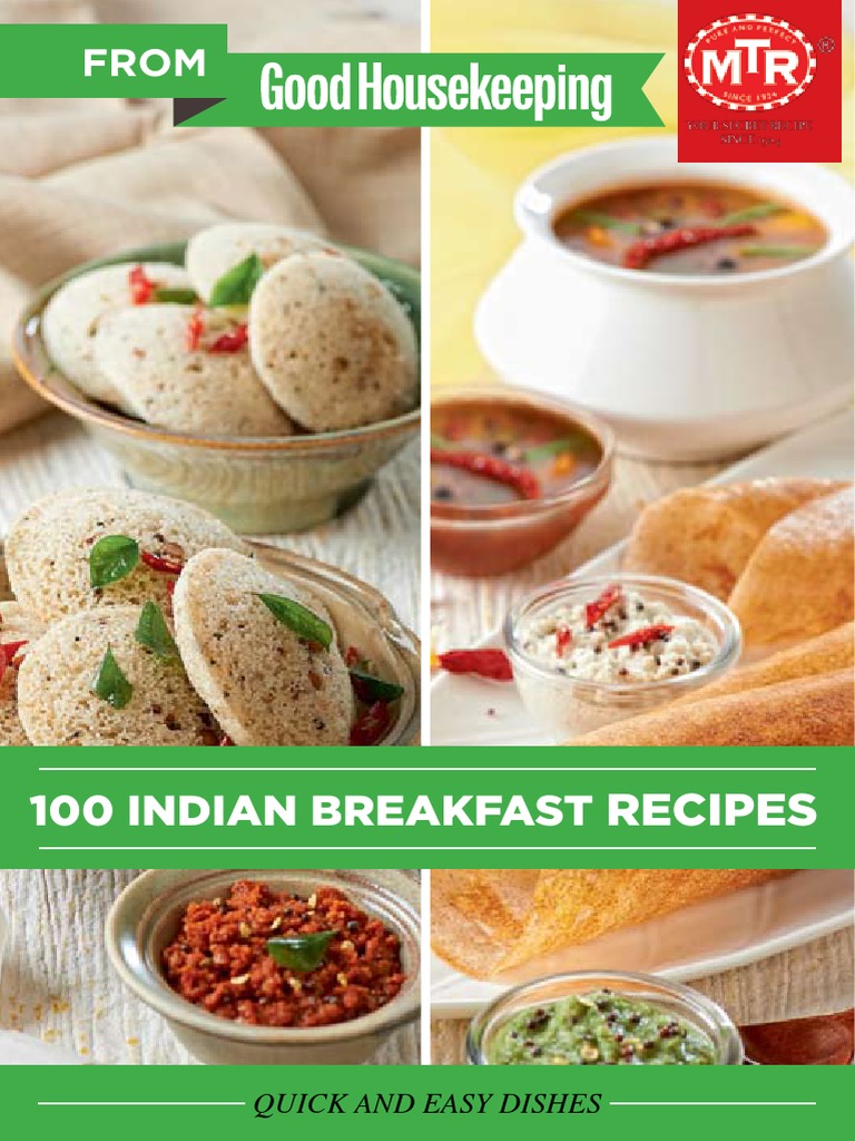 100 Indian Breakfast Recipes PDF | PDF | Curry | Coriander
