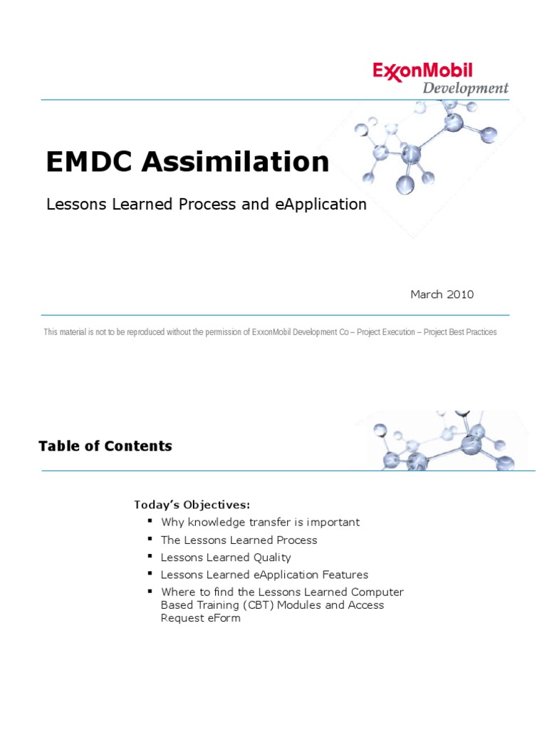 Lessons Learned Process Guide | PDF | Educational Technology | Causality