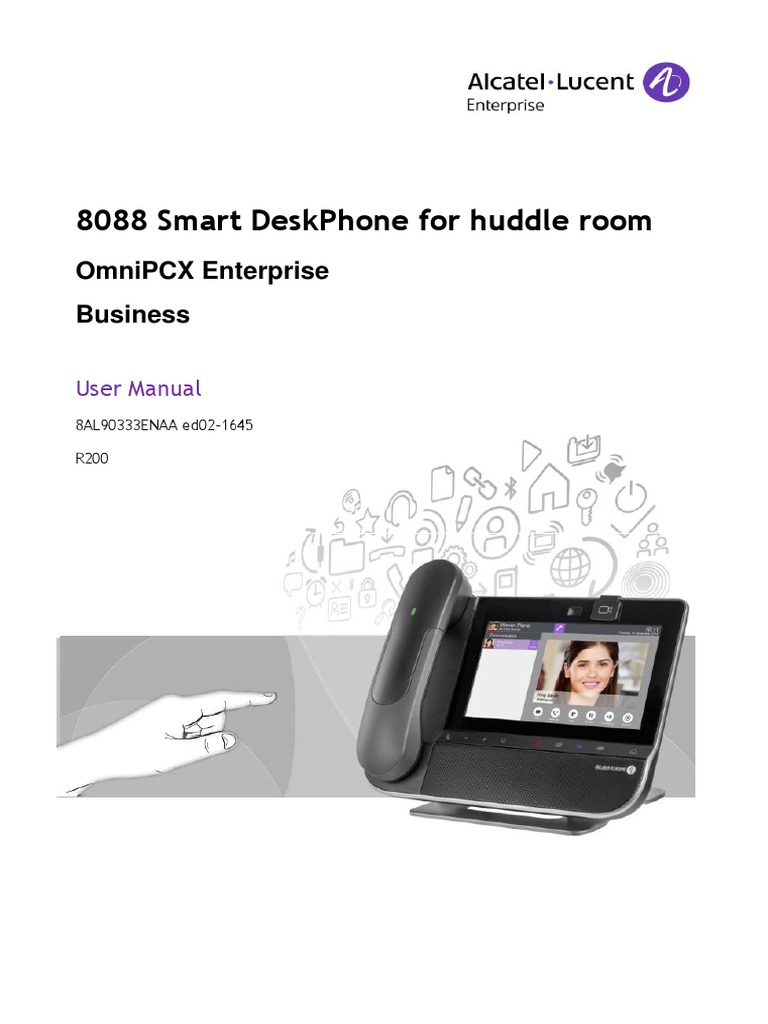 Oxe Um 8088 Smart DeskPhone | PDF | Voicemail | Telephone