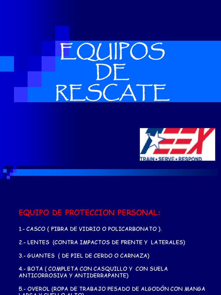Equipos de Rescate | PDF