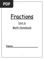 An Introduction To Fractions | PDF | Fraction (Mathematics) | Numbers