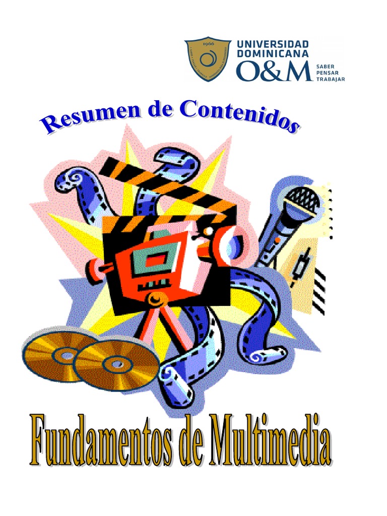 Resumen Fundamentos de Multimedia PDF | PDF | Disco duro | Multimedia
