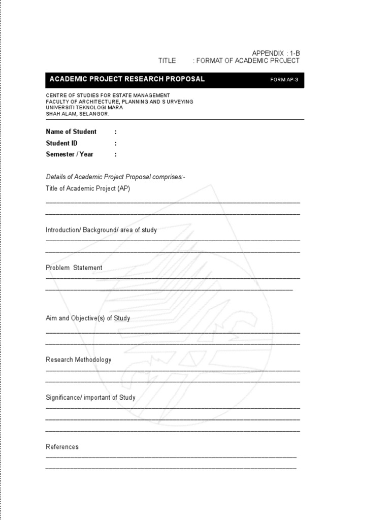 Template Research Proposal (AP) | PDF | Art