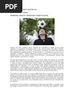 El Hombre Que Murio de Pie Roberto Baggio | PDF