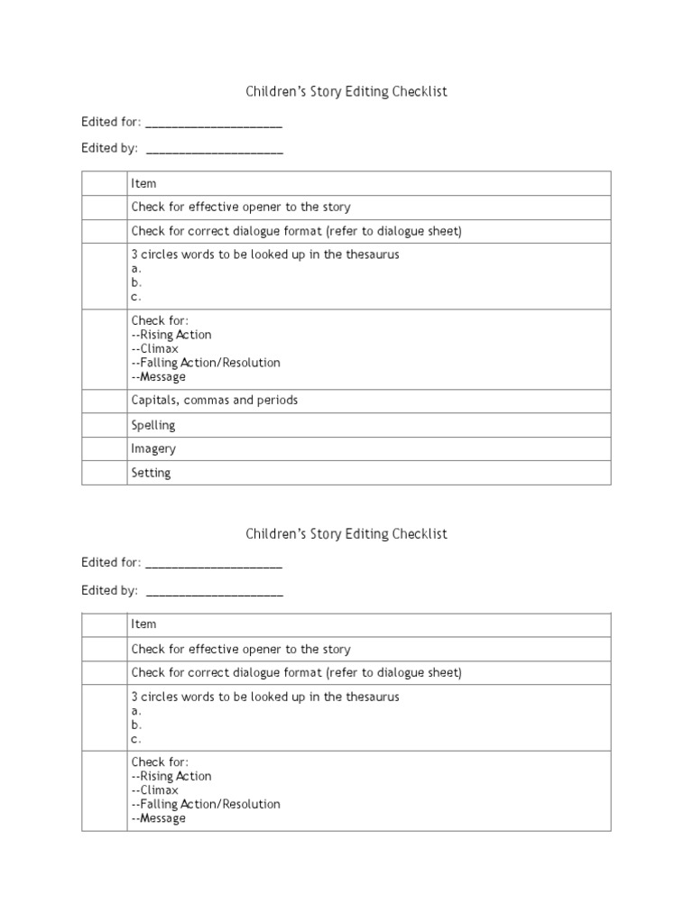 Peer Review Checklist | PDF