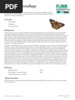 Butterfly Camouflage Classroom Activity | PDF | Camouflage | Mimicry