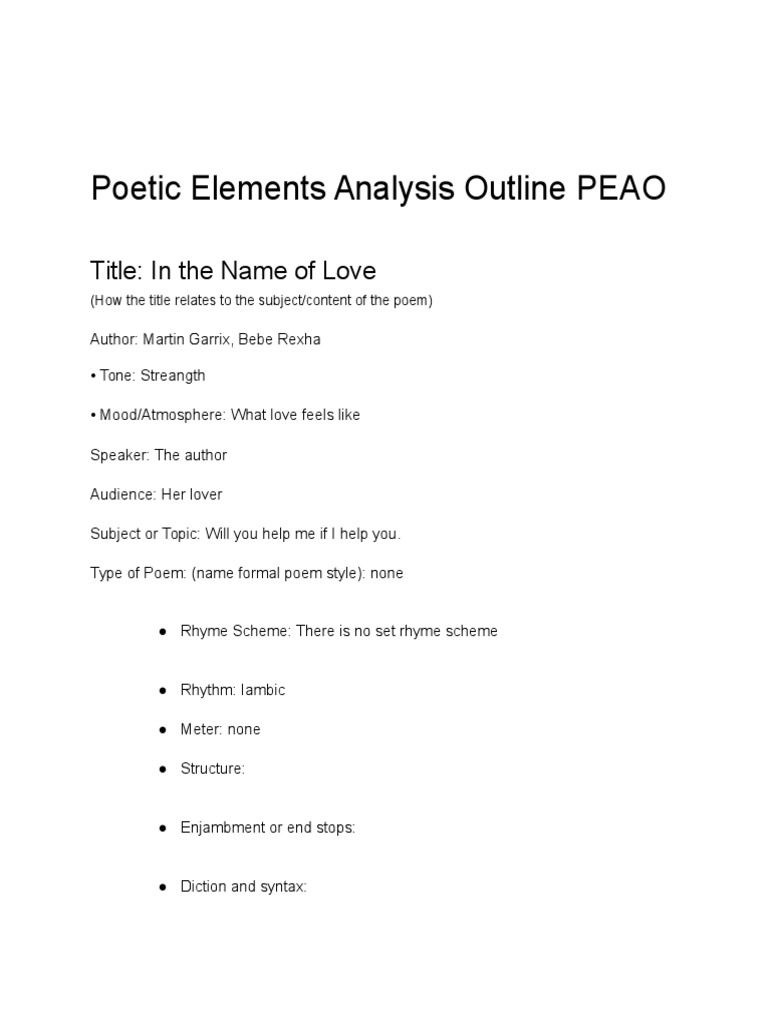 Poetry Analysis for Students | PDF | Poetry