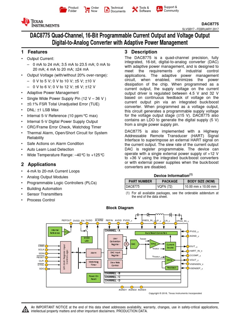 Dac 8775 | PDF | Power Supply | Amplifier