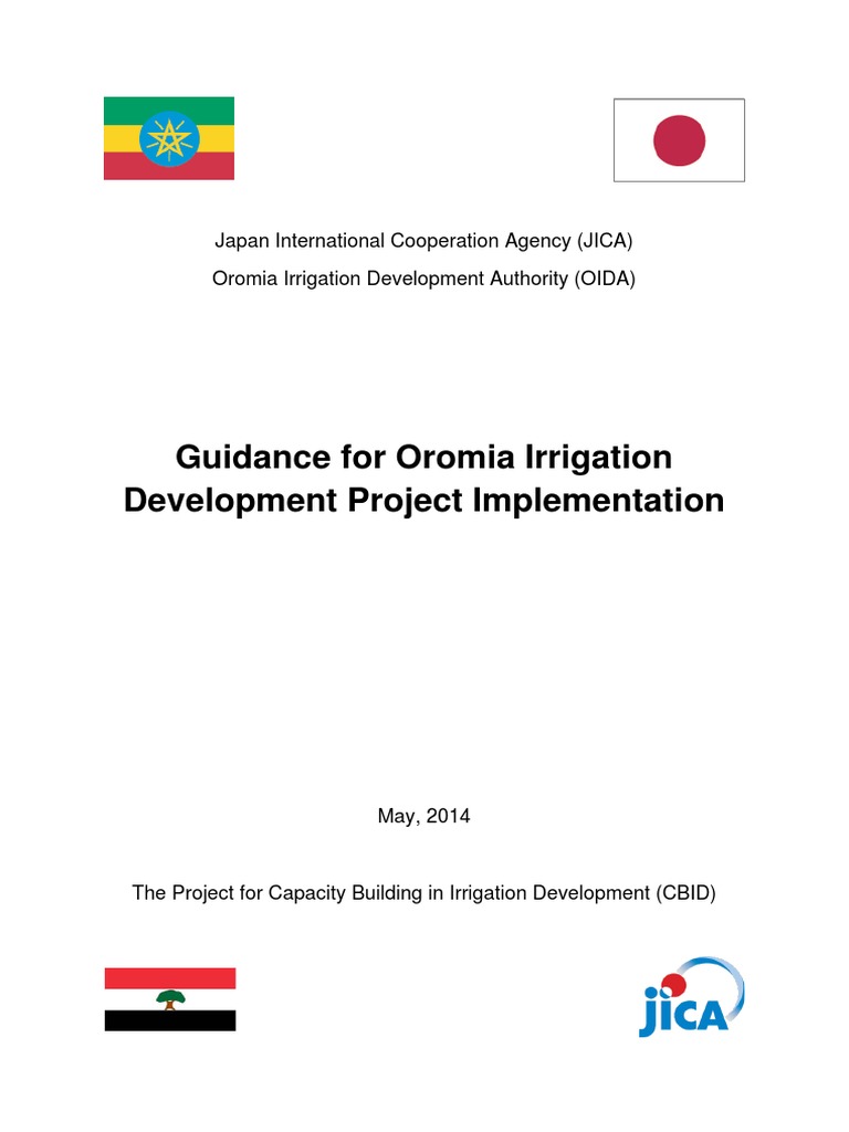 Guidance For Oromia Irrigation Irrigation Development Project ...