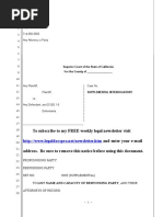 Sample Objection To Deposition Subpoena For California | PDF ...