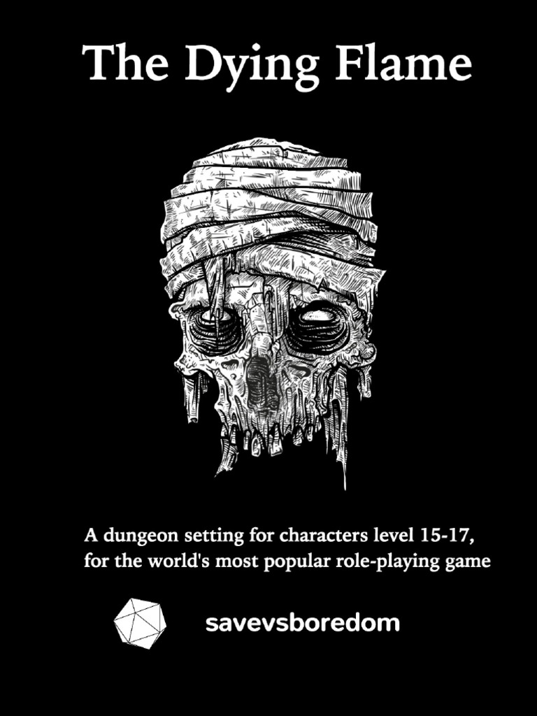 D&D 5e - The Dying Flame PDF | PDF