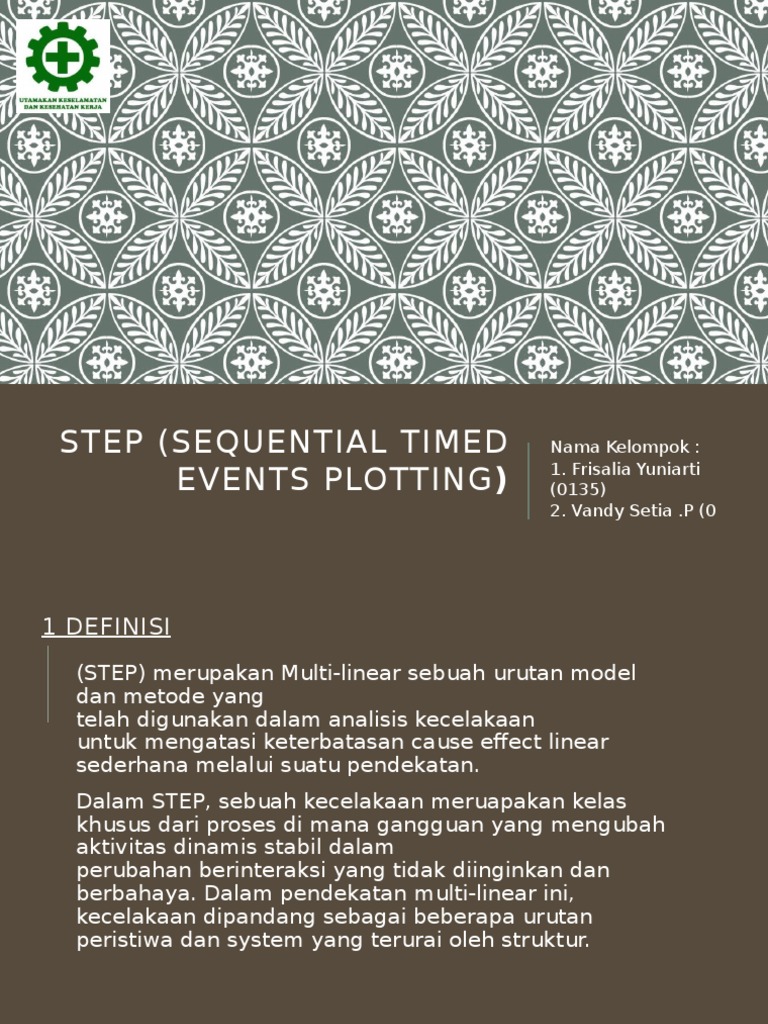 STEP Frisa (Sequential Timed Events Plotting) | PDF