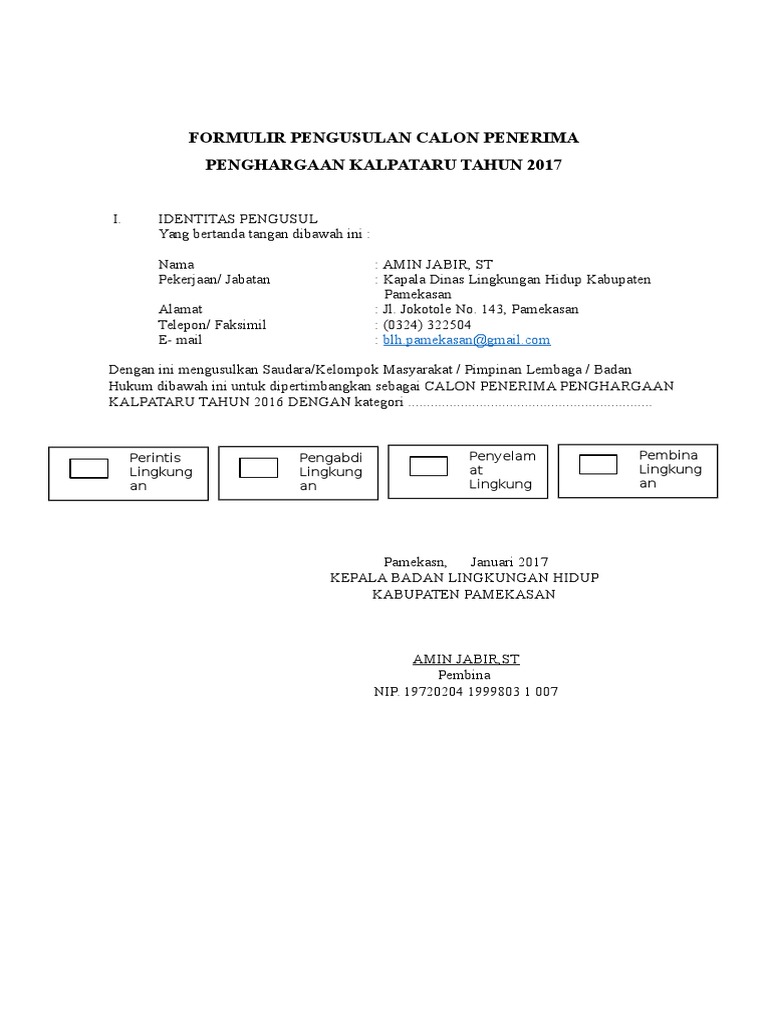 Form Kalpataru | PDF