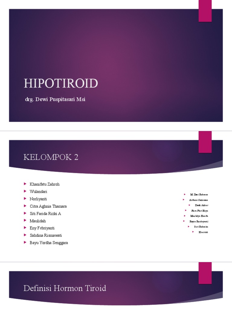 HIPOTIROID | PDF