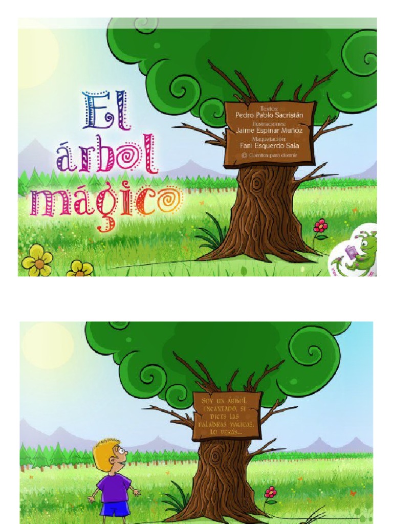 Cuento El Arbol Magico Cuento El Arbol Magico