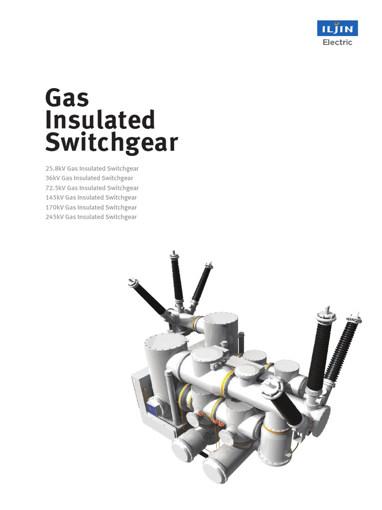 ILJIN Gas Insulated Switchgear Overview | PDF | Electrical Substation ...