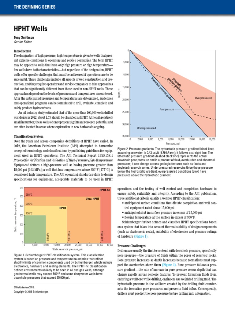 Defining-HPHT.pdf | Pressure | Oil Well