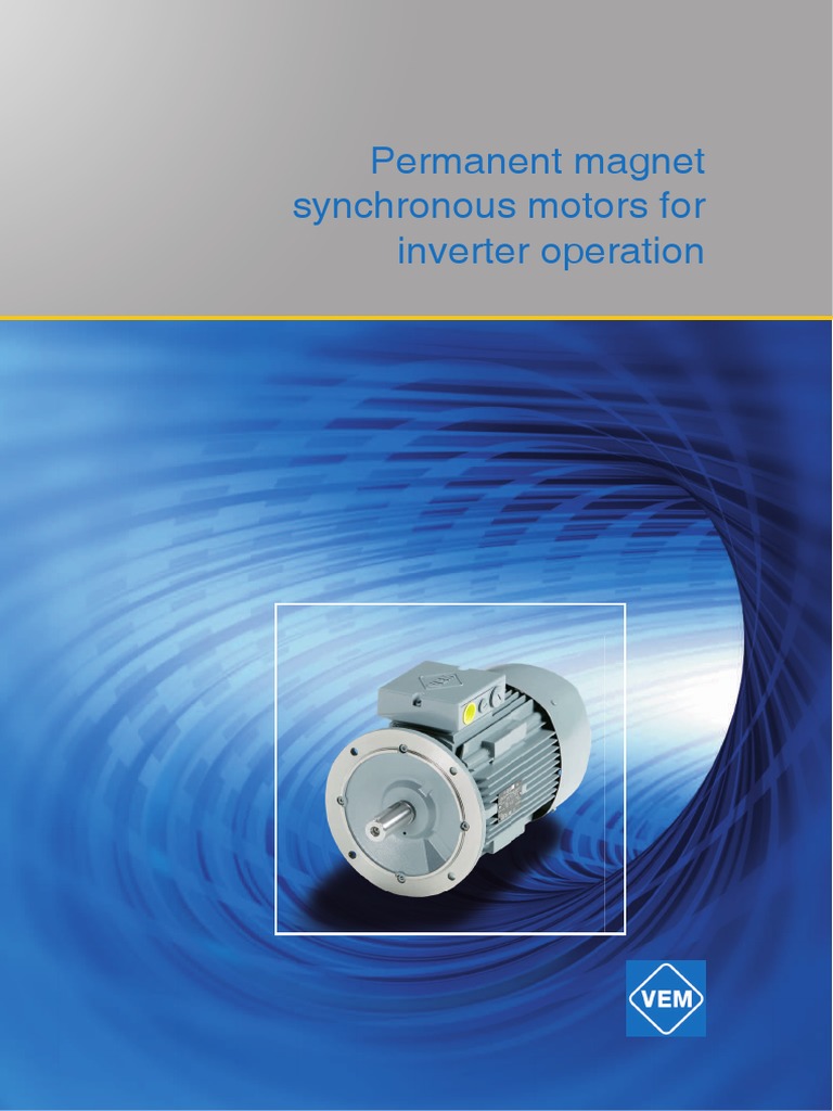 VEM Permanent Magnet Motors | PDF | Power Inverter | Electric Motor