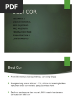 Besi Cor Nodular | PDF
