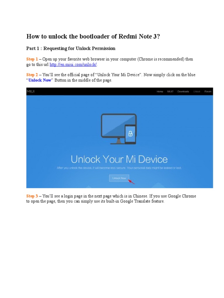 Bootloader of Redmi Note 3 | PDF | Booting | Read Only Memory