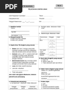 Formulir Skrining TB | PDF