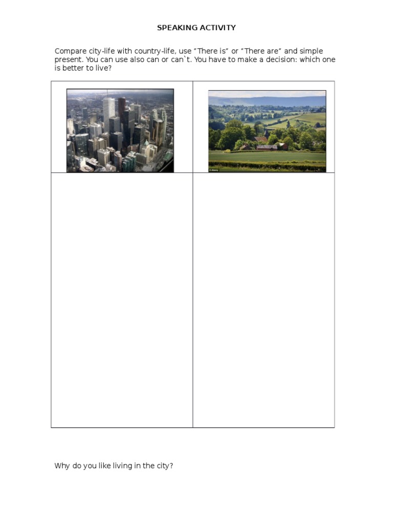 Actividad Speaking | PDF