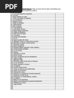 Listado de Actividades de Ocio y Tiempo Libre | PDF | Recreación ...