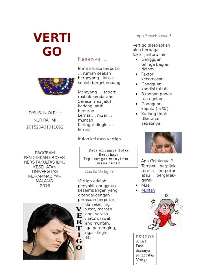 Leaflet Vertigo | PDF