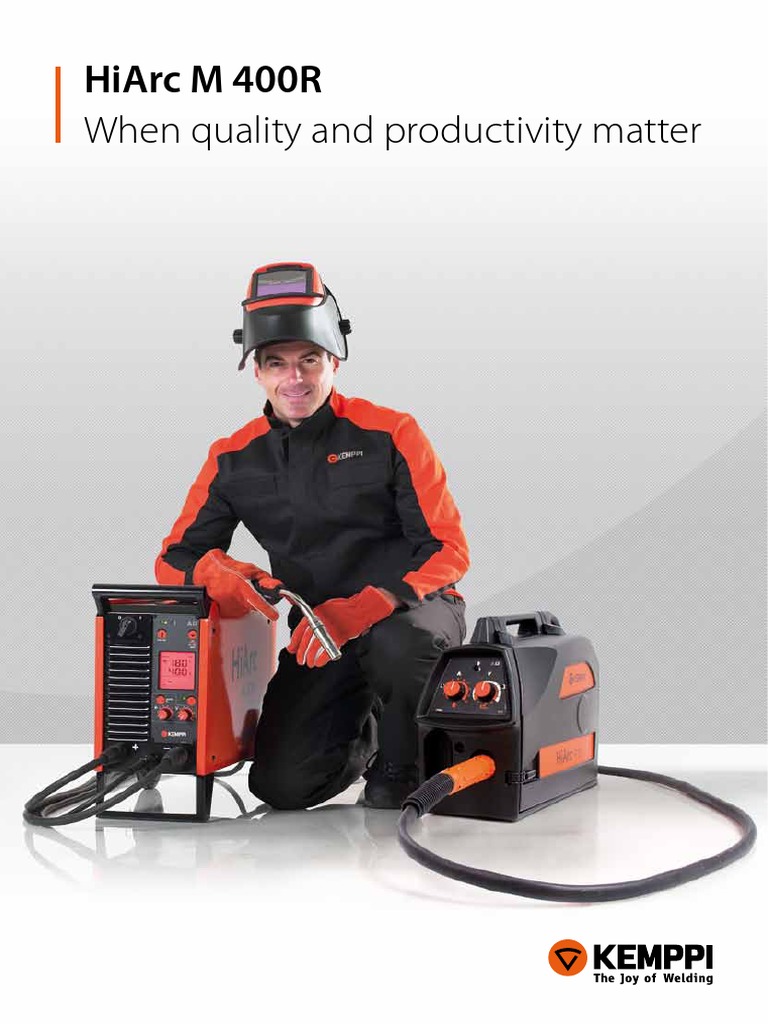 Mig Welding Machine Kemppi Hi Arc M 400r | PDF | Welding | Construction