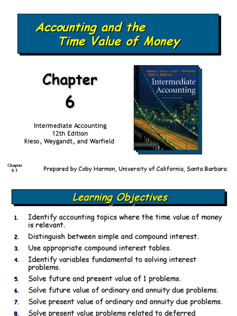 Accounting and The Time Value of Money Accounting and The Time Value of ...