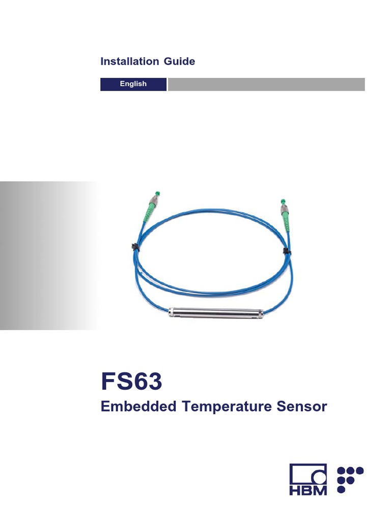 Installation Guide: Embedded Temperature Sensor | Download Free PDF ...