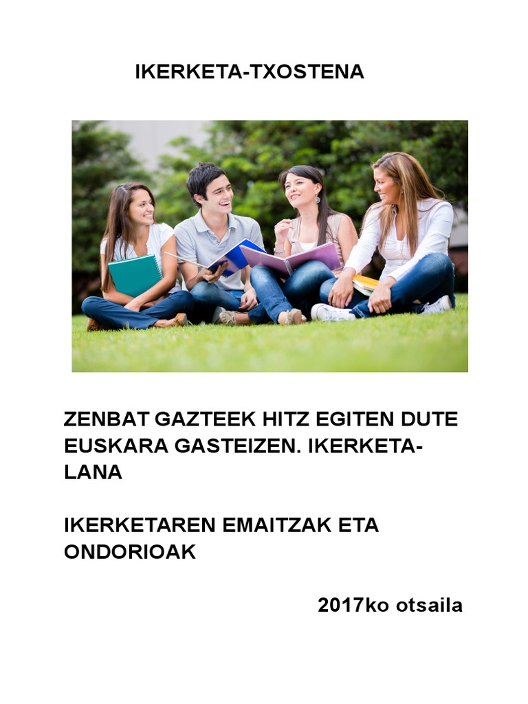 Ikerketa Txostena | PDF