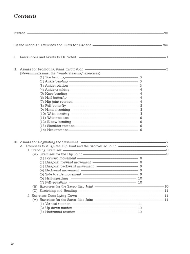 Meridian Exercise | PDF | Meridian (Chinese Medicine) | Mind–Body ...