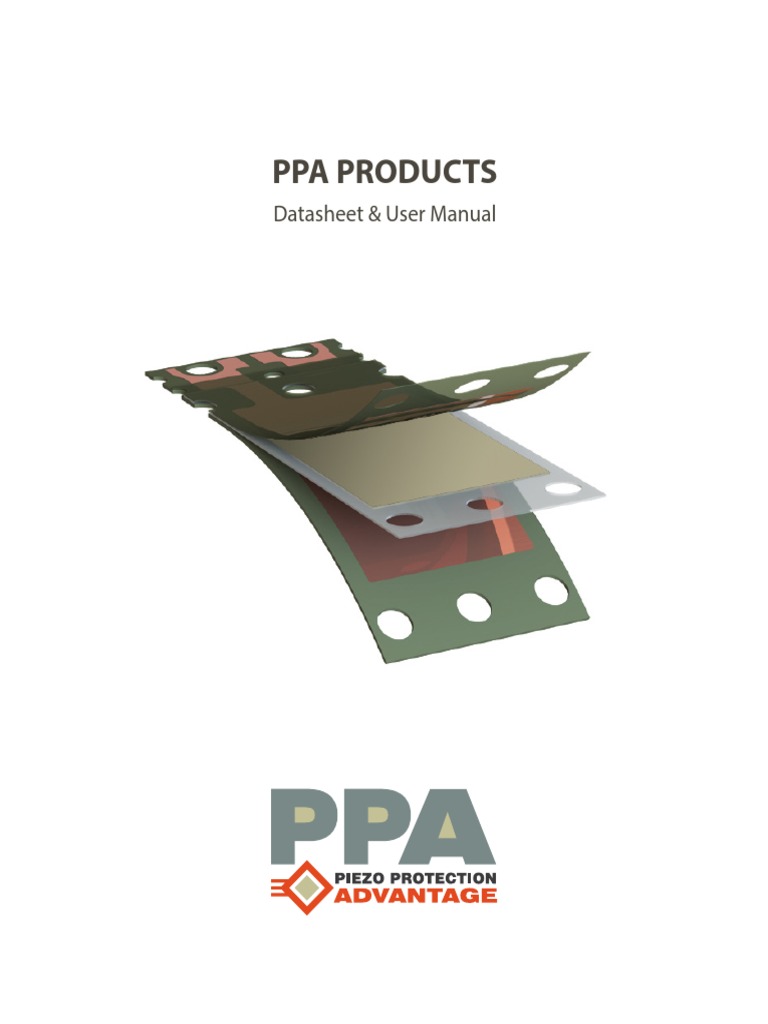 Ppa Piezo Product Datasheet PDF | PDF