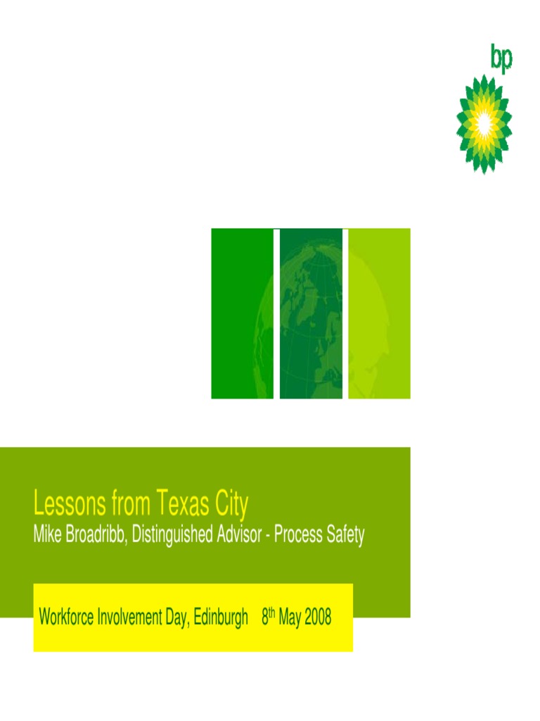 BP TEXAS Accident REPORT PDF | PDF | Business | Wellness