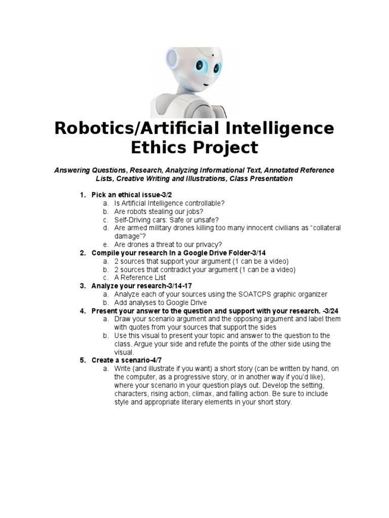 Robotics Project | PDF