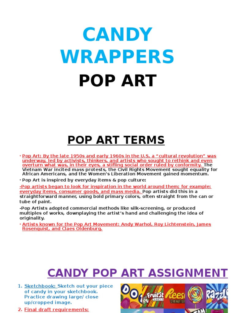 Candy Wrappers | PDF