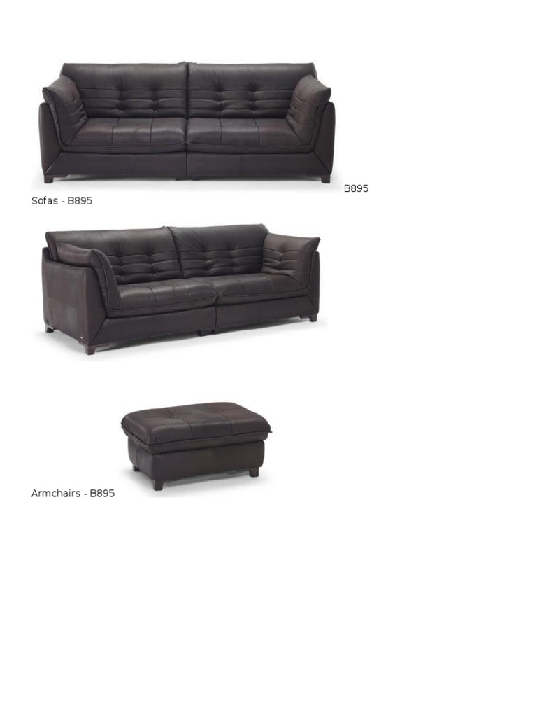 Natuzzi B895 | PDF