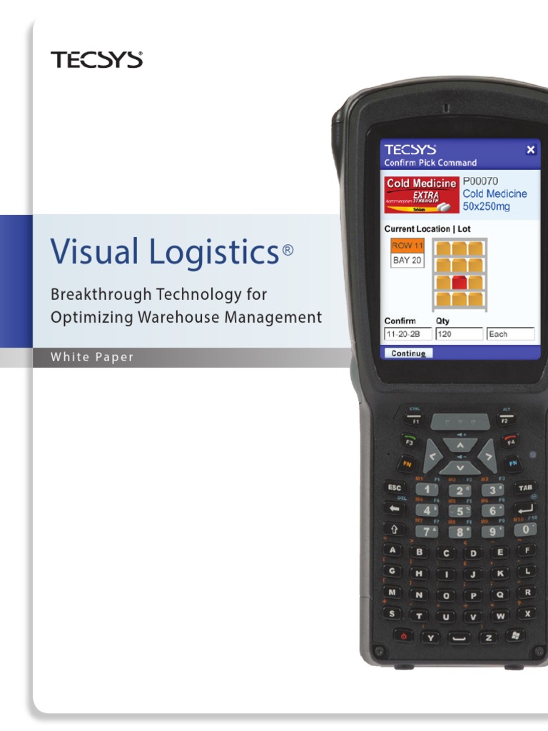 TECSYS Visual Logistics White Paper | PDF | Logistics | Warehouse
