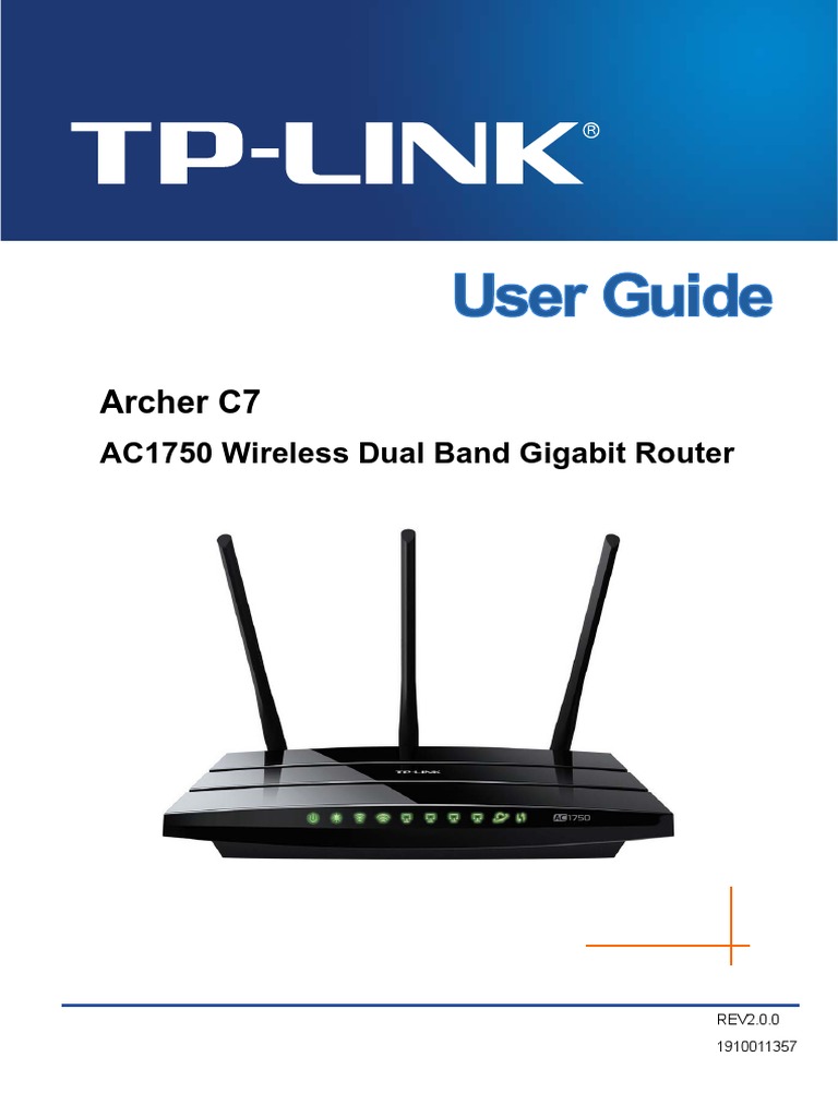 Dlink Archer - C7 - V1 - UserGuide PDF | PDF | Wi Fi | Ip Address